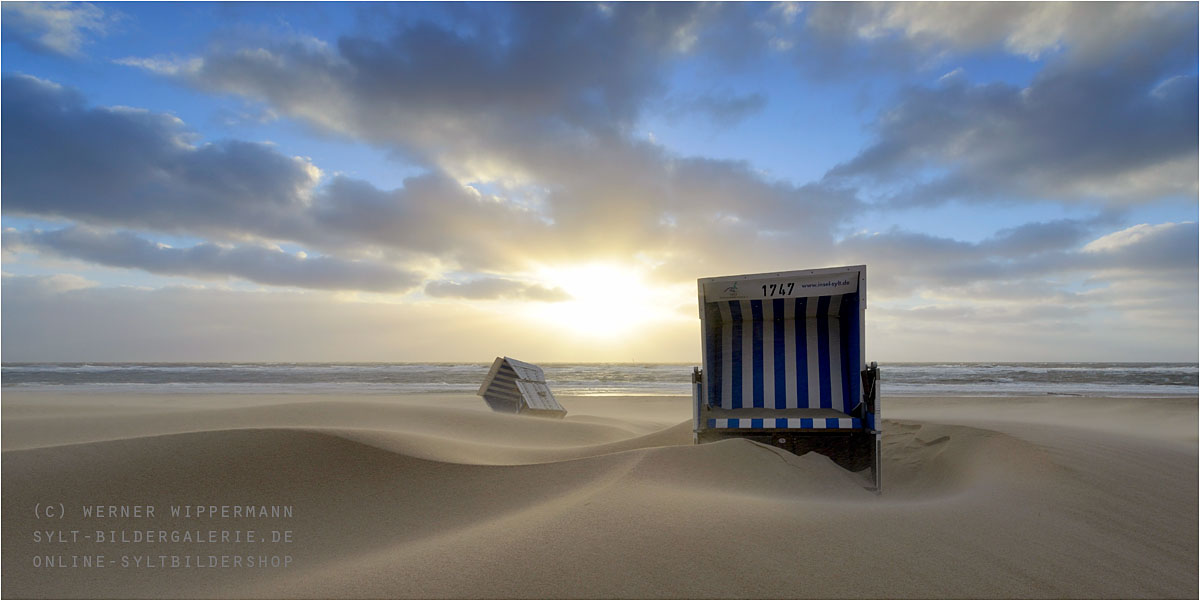 Strandbilder - Strandbilder Leinwand- Glasbilder - Sylt-Bildergalerie
